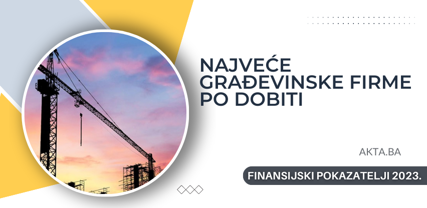 Pogledajte zaradu najvećih firmi građevinskog sektora u Bosni i ...
