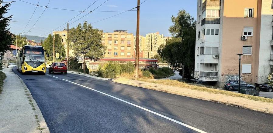 Završeni radovi na prvoj fazi u ulici Safeta Hadžića - Akta.ba Vijesti