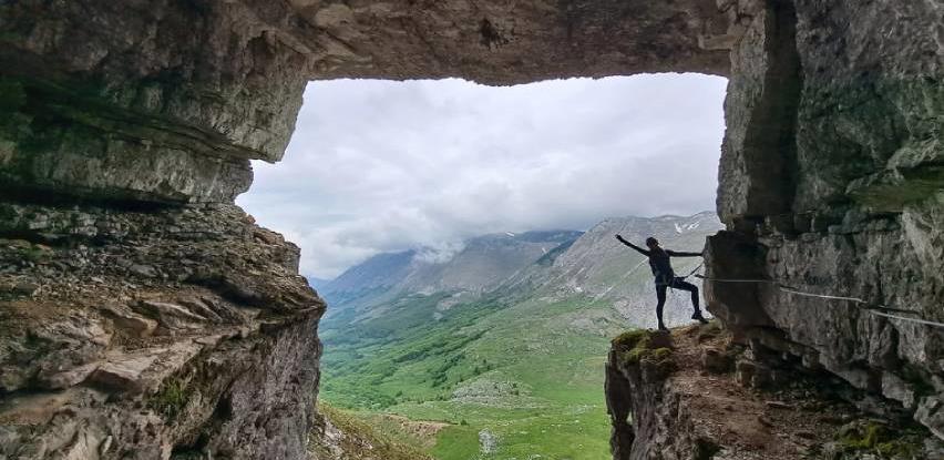 Otvorena najduža ferrata u BiH - Via Ferrata "Kuk" - Akta.ba Vijesti