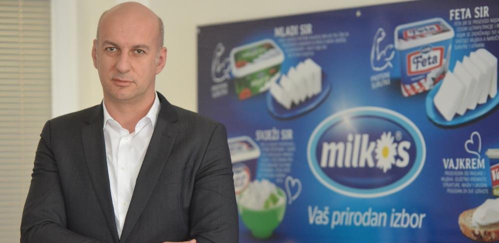 Milkos trenutno može osigurati potrebne količine mlijeka našem tržištu ...