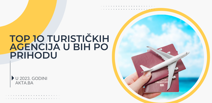 Ovo je TOP 10 turističkih agencija po prihodu u BiH za 2023. - Akta.ba ...
