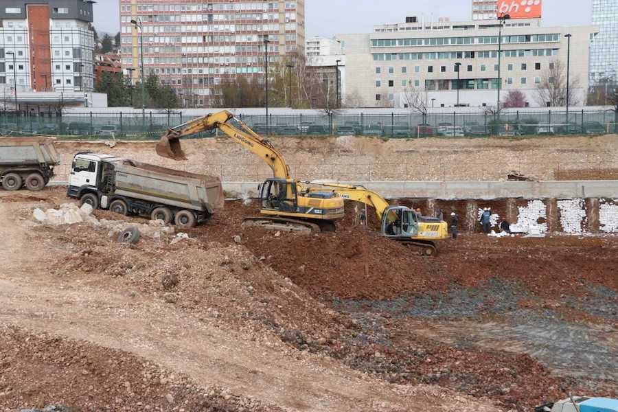 Pogledajte gradilište Univerzitetske biblioteke na 14.000 metara ...