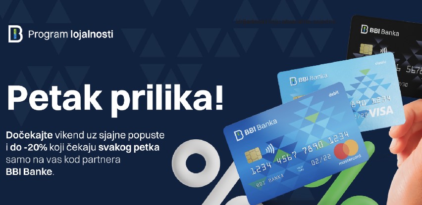 BBI Banka nagrađuje za ukazano povjerenje novim Programom lojalnosti ...